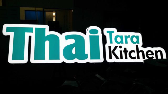 Lighted channel letter capsule on raceway. Archives - Giant Sign Company