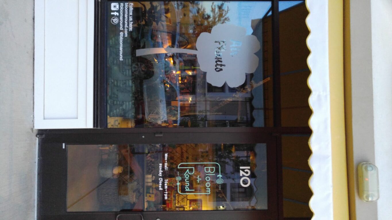 Bloom-A-Round in Flower Mound (Window & Door Vinyl) - Giant Sign Company
