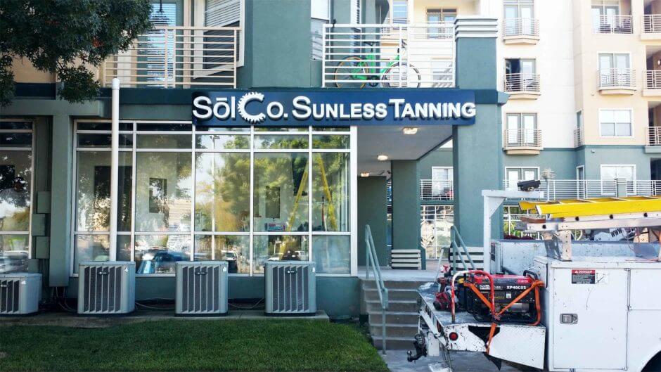Sol Sunless Tan in Dallas - Giant Sign Company