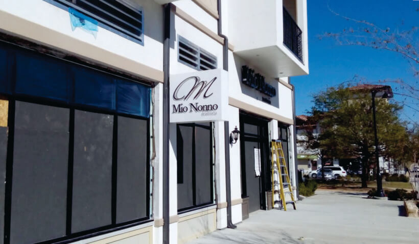 Mio Nonno Trattoria in Flower Mound - Giant Sign Company