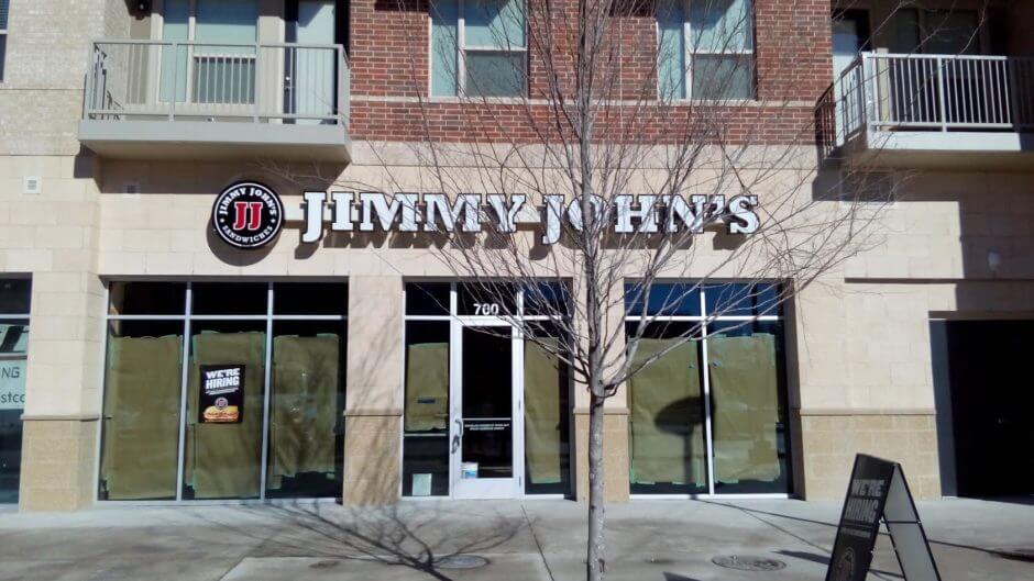 Jimmy John's in Richardson - Giant Sign Company
