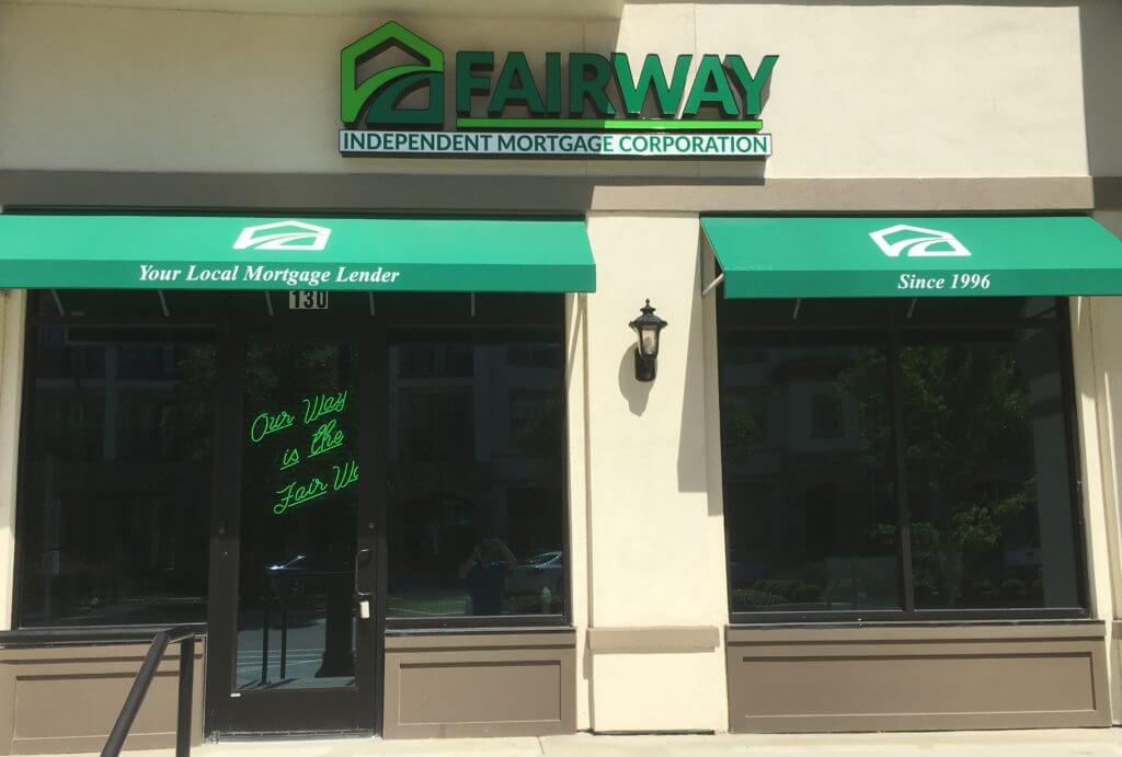 Fairway Mortgage (Interior Neon Sign) - Giant Sign Company