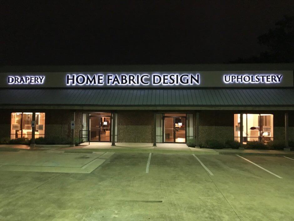 Home Fabric Design in Farmers Branch - Giant Sign Company