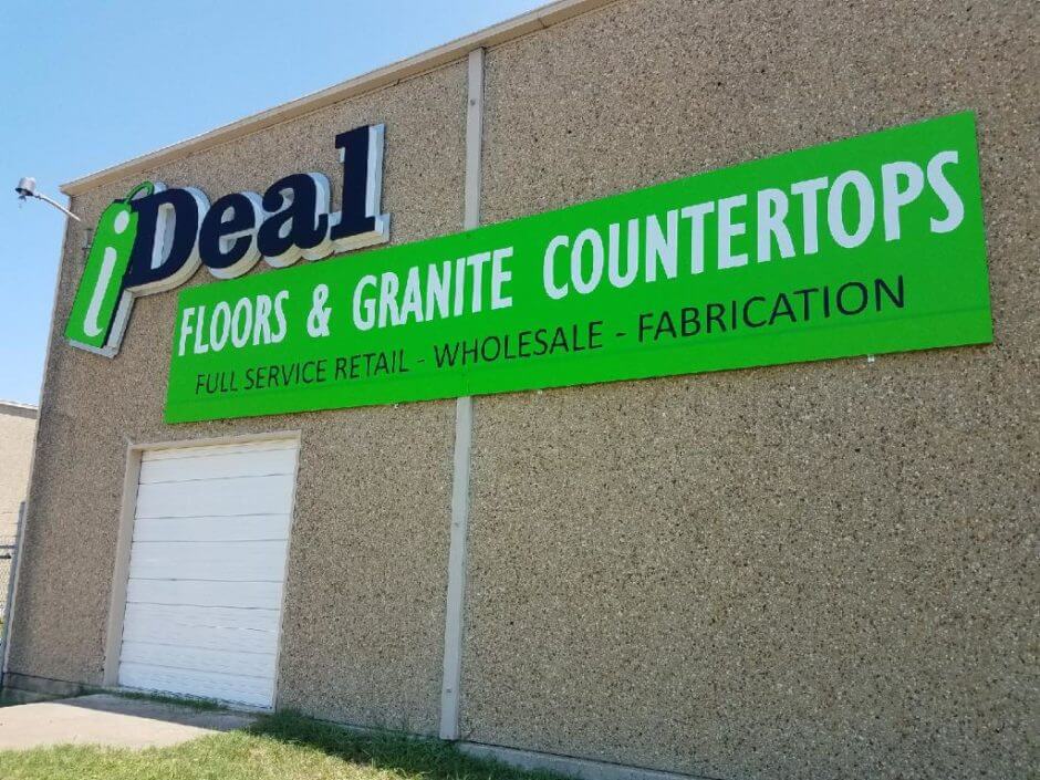 Non-Lit Aluminum Panel Sign on Frame Archives - Giant Sign Company