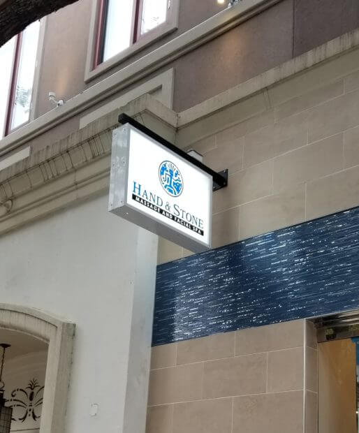 Hand & Stone in Dallas - Giant Sign Company