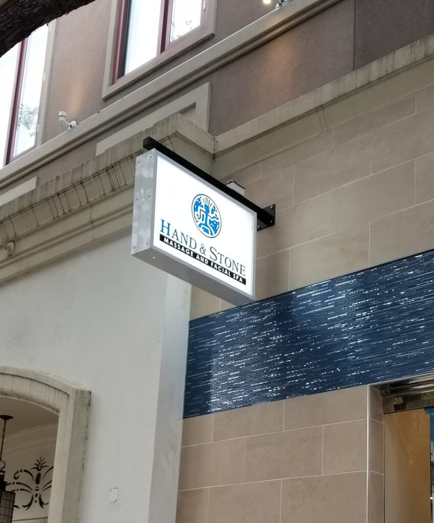 Hand & Stone in Dallas - Giant Sign Company