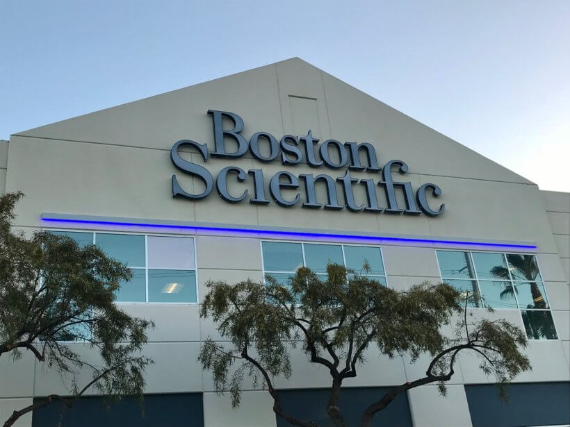 Boston Scientific in San Jose California - Giant Sign Company