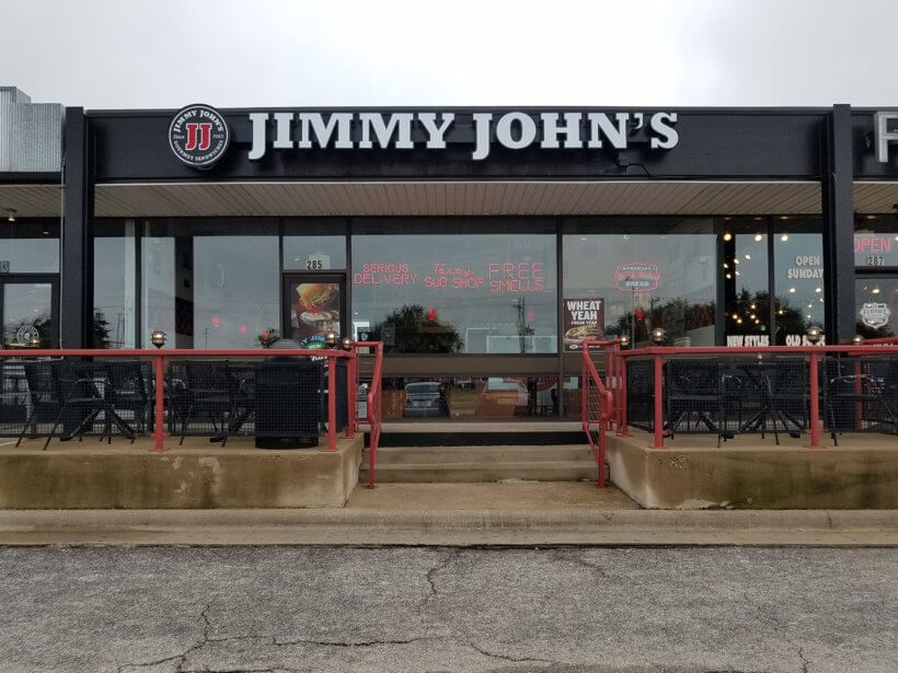 Jimmy John's in Richardson - Giant Sign Company