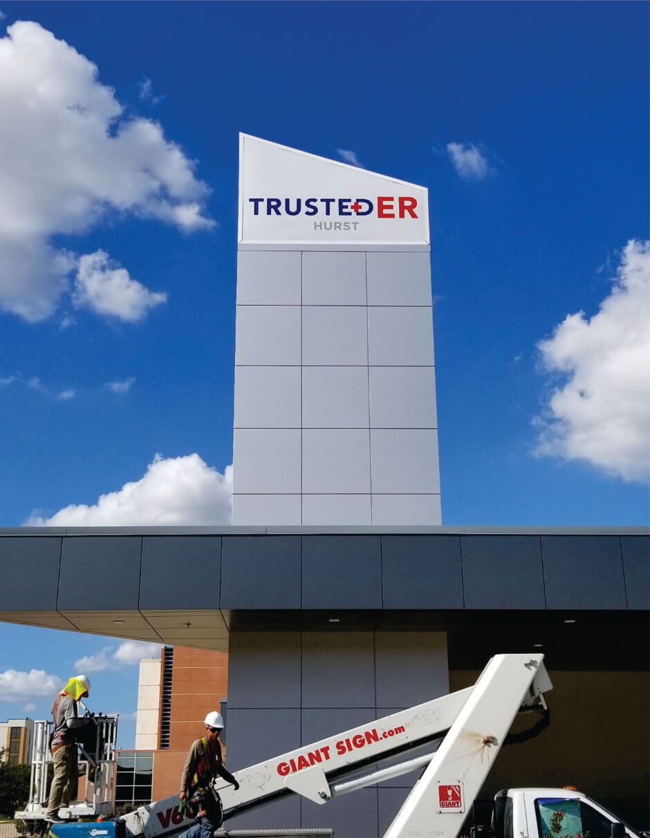Trusted ER in Hurst - Giant Sign Company