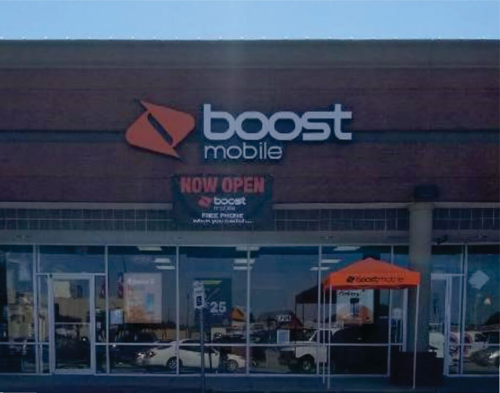 Boost Mobile in Watauga - Giant Sign Company