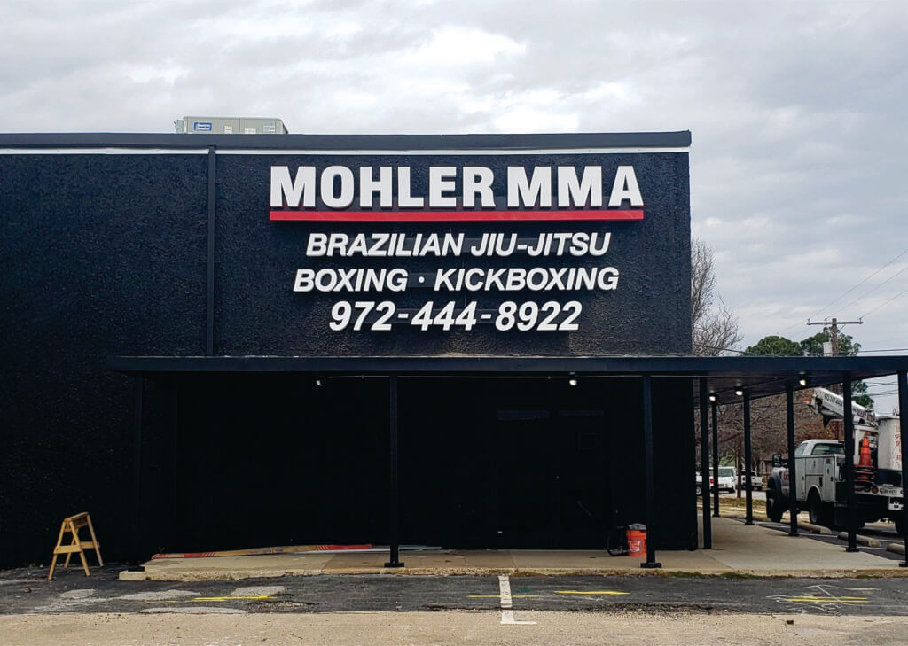 Mohler MMA in Grapevine - Giant Sign Company