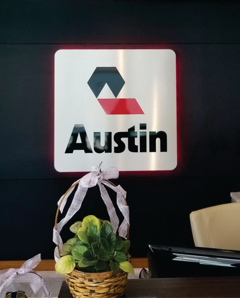 Austin Industries in Dallas - Giant Sign Company