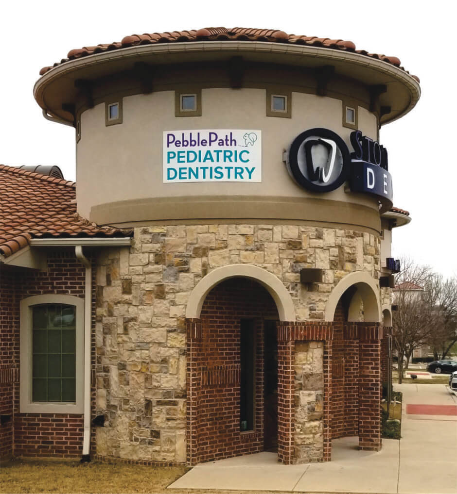 Pebble Path Pediatric Dentistry in Mckinney - Giant Sign Company