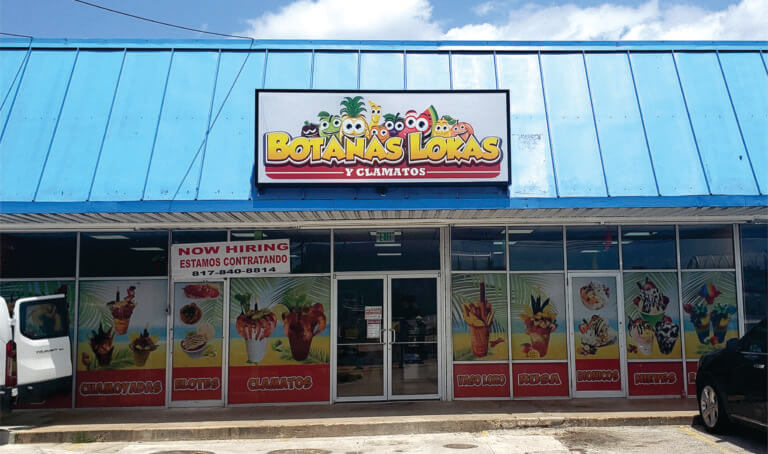 Botanas Lokas in Arlington - Giant Sign Company