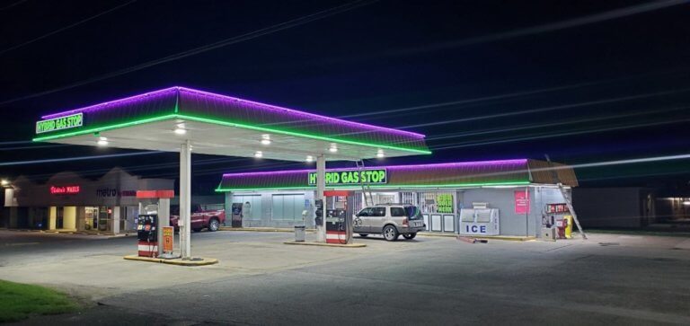 Hybrid Gas Stop in Haltom City - Giant Sign Company